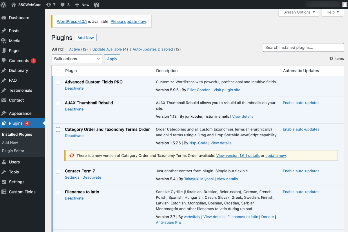 What is WordPress Care? Optimal Performance & Security